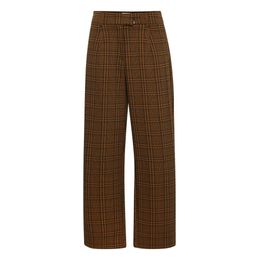 Ichi Pleat-Front Pants female Brown size S