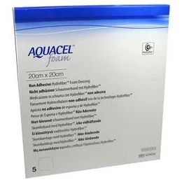 AQUACEL Foam nicht adhäsiv 20x20 cm Verband