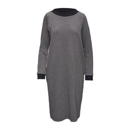 s.Oliver BLACK LABEL Kleid Damen Gr&ouml;&szlig;e 38 grau / schwarz Winterkleid