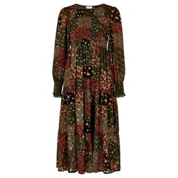 Apricot Kleid Damen Gr&ouml;&szlig;e 34 bunt Winterkleid