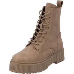 Palado Schnürstiefel Damen Größe 41 beige Winterschuhe