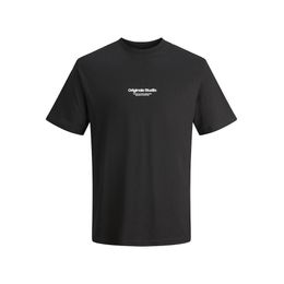 Jack & Jones JACK & JONES T-Shirt 'JORVesterbro' Herren Gr&ouml;&szlig;e XXXL schwarz / wei&szlig;