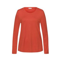 Hanro Longsleeve ' Sleep & Lounge ' Damen Gr&ouml;&szlig;e XS orange