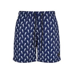 Urban Classics Badeshorts Herren Größe M ultramarinblau / weiß