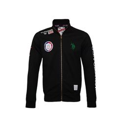 U.S. Polo Assn. Zip-Up Hoodie male Black size XL