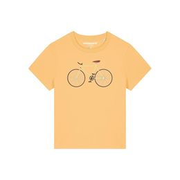Watapparel Shirt ' Yellow Bike ' female Yellow size M