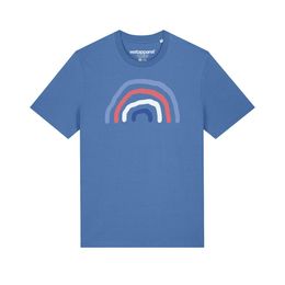Watapparel Shirt ' Regenbogen ' male Blue size M