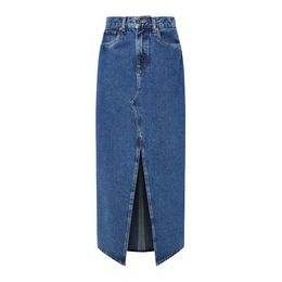 Pepe Jeans Rock Damen Größe 38 blue denim / braun