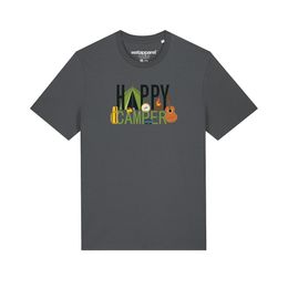 Watapparel Shirt 'Happy Camper' male Grey size XS