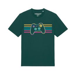 Watapparel Shirt ' Retro Joystick ' male Green size L