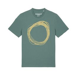 Watapparel Shirt ' Kreis ' male Green size M