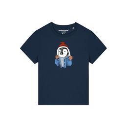 Watapparel Shirt ' Pinguin ' female Blue size L
