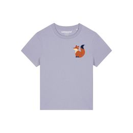 Watapparel Shirt ' Cute Fox ' female Purple size XL