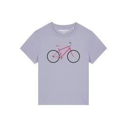 Watapparel Shirt ' Pink Bike ' female Purple size L