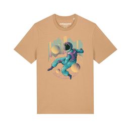 Watapparel Shirt 'Techno Astronaut' male Beige size L