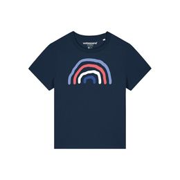 Watapparel Shirt 'Regenbogen' female Blue size M