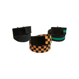 Urban Classics Unisex ' Belts Trio Kids ' Herren Gr&ouml;&szlig;e 95/105 bunt