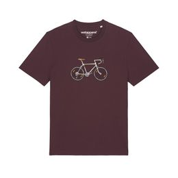 Watapparel Shirt ' Doodle Bike ' male Red size XXL