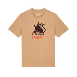 Watapparel Shirt ' Cat ' male Beige size S