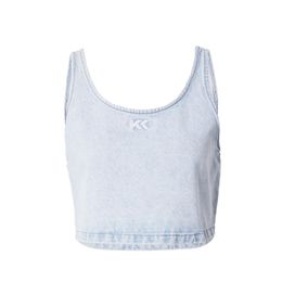 Karo Kauer Top Damen Gr&ouml;&szlig;e S/M blue denim