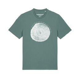Watapparel Shirt ' Baumscheibe ' male Green size S