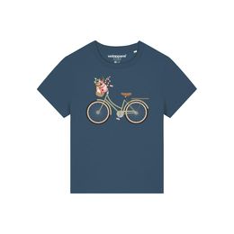 Watapparel Shirt ' Damenfahrrad ' female Blue size L