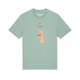 Watapparel Shirt ' Spread Love ' male Green size S