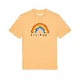 Watapparel Shirt 'Love is Love' male Orange size M