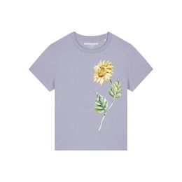 Watapparel Shirt 'Sonnenblume' female Purple size XXL