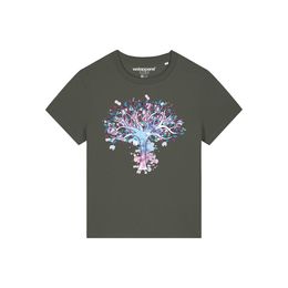 Watapparel Shirt ' Tree of life ' female Green size L