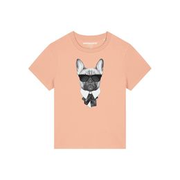 Watapparel Shirt 'Ein fescher Hund' female Orange size L