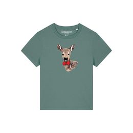 Watapparel Shirt 'Rehkitz' female Green size XXL