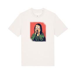 Watapparel T-Shirt ' Mona Lisa Scream ' Herren Gr&ouml;&szlig;e XXL mischfarben / wei&szlig;