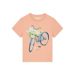 Watapparel Shirt ' Blaues Damenrad ' female Orange size XL