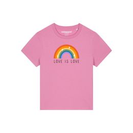 Watapparel Shirt 'Love is Love' female Pink size S