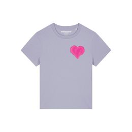 Watapparel Shirt ' Pink Heart ' female Purple size L