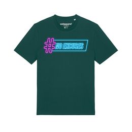 Watapparel Shirt ' No Excuses ' male Green size XS
