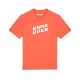 Watapparel Shirt 'Game Over' male Orange size XS