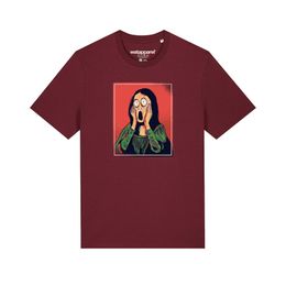 Watapparel Shirt 'Mona Lisa Scream' male Red size S