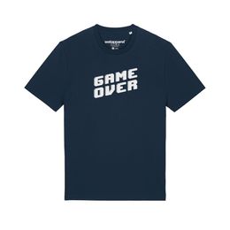 Watapparel Shirt 'Game Over' male Blue size XXL