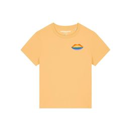 Watapparel Shirt 'Kuss Kuss' female Yellow size M