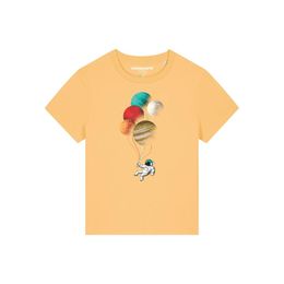 Watapparel Shirt 'Balloon Spaceman' female Yellow size XL