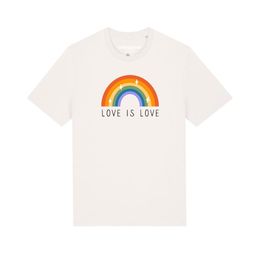Watapparel Shirt 'Love is Love' male White size XXL