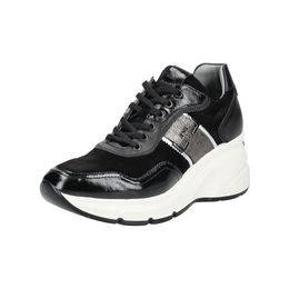 Nero Giardini Sneaker low Damen Gr&ouml;&szlig;e 36 schwarz / silber