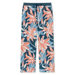 Schiesser Pajama Pants ' Mix & Relax ' female Blue size 34