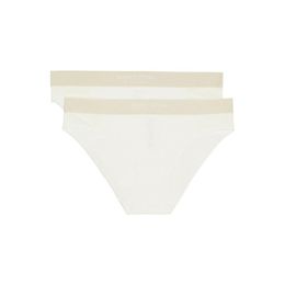 Marc O'Polo Marc O'Polo Slip 'Iconic Rib' Damen Größe L beige / wollweiß