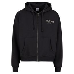 Karl Kani Sweatjacke 'Retro Rhinestone' Herren Gr&ouml;&szlig;e S schwarz
