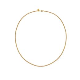 Elli Premium Halskette Basic Kette Damen Größe 45 gold