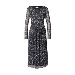 s.Oliver BLACK LABEL Kleid Damen Größe 42 schwarz / weiß Winterkleid
