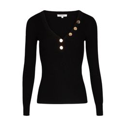 Morgan Pullover 'MBANBI' Damen Gr&ouml;&szlig;e M gold / schwarz